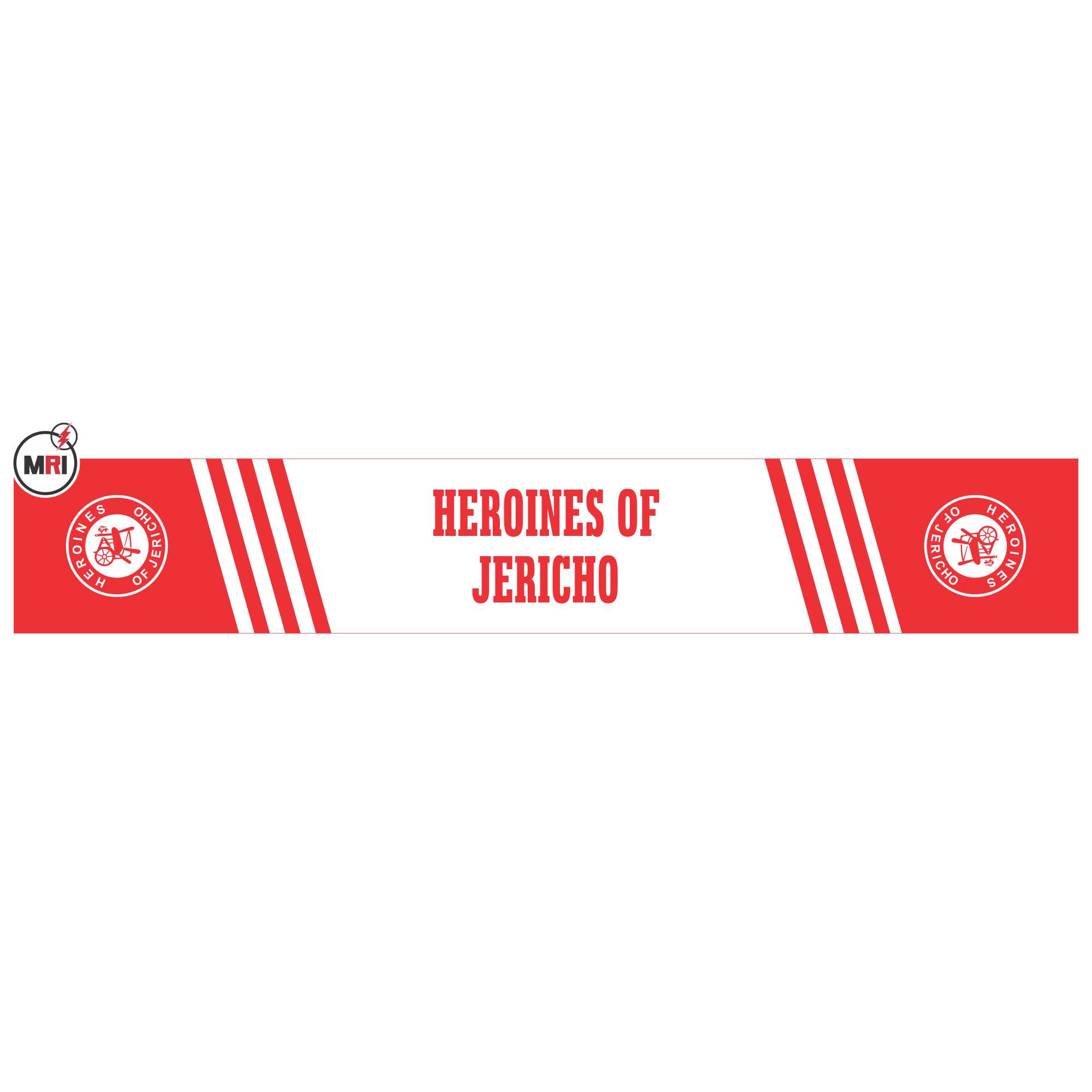 Heroines Of Jericho Sublimated Silk Scarf – Greek Apparel