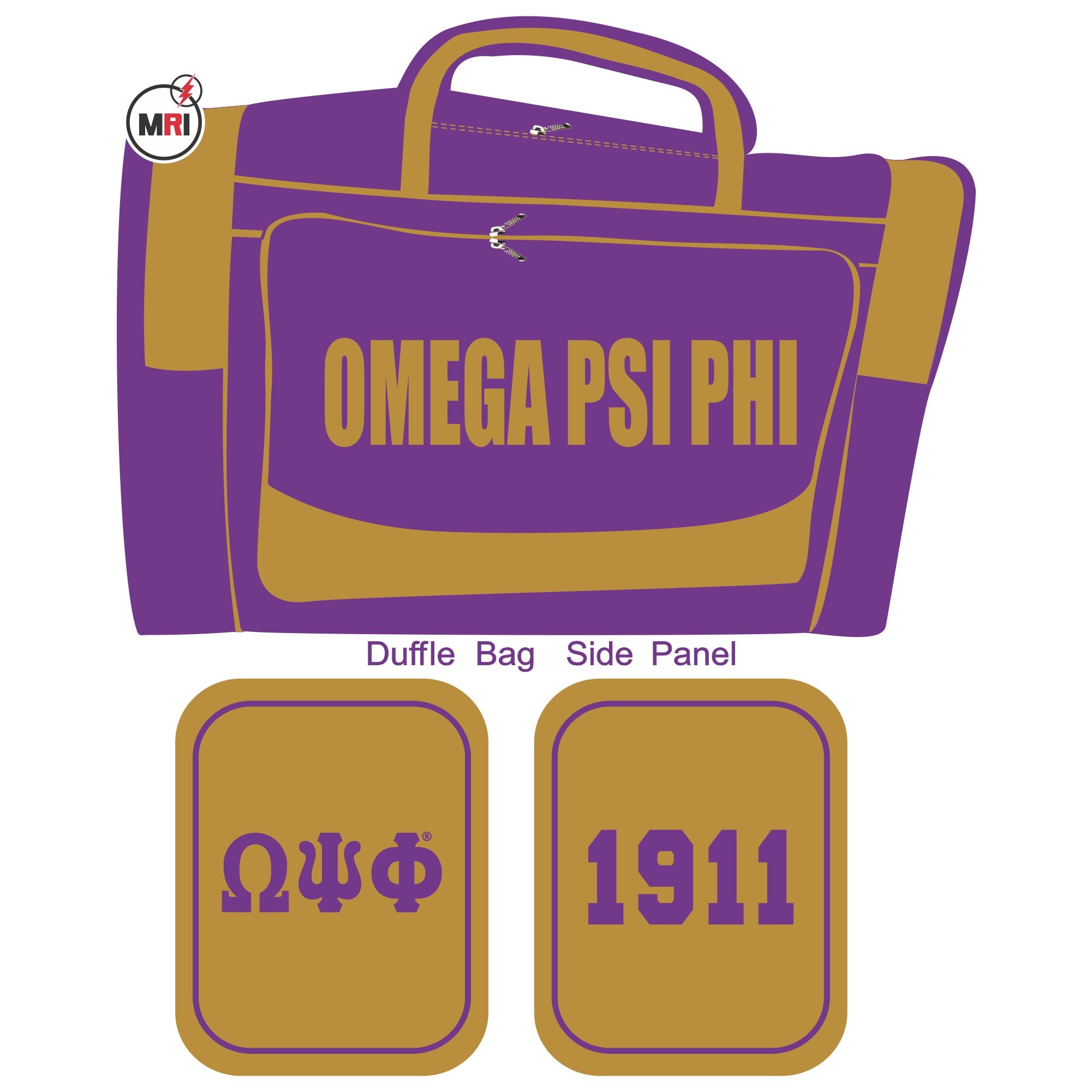 Omega Psi Phi Duffle Bag – Greek Apparel